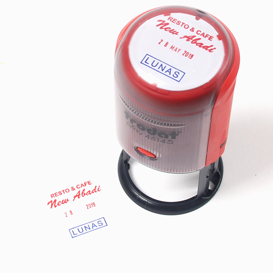 Stempel Trodat Tanggal Diameter 45 mm | MAESTRO