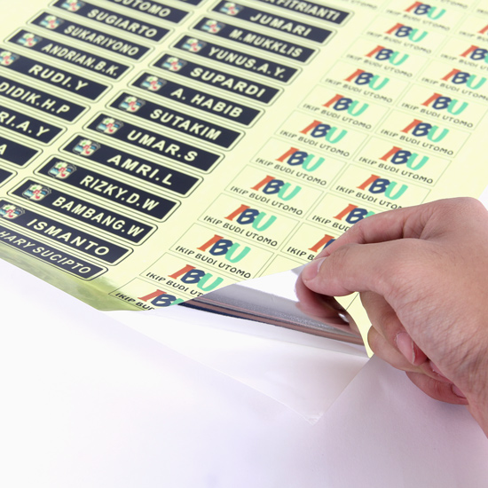 Sticker / Stiker Metalize Gold A3+ | MAESTRO