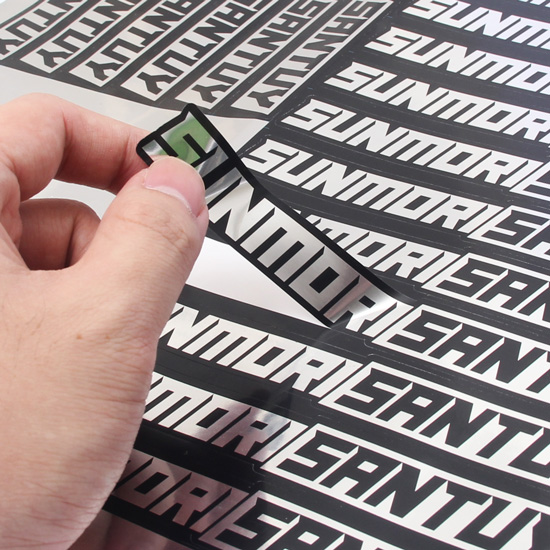 Print & Cut Sticker Metalize Silver / Kisscut Stiker | MAESTRO
