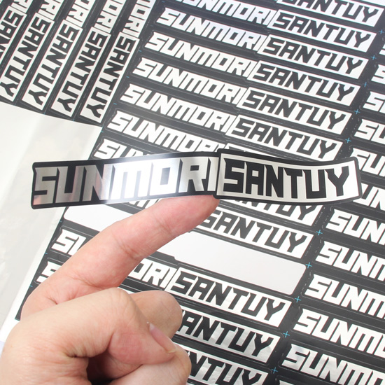 Print & Cut Sticker Metalize Silver / Kisscut Stiker | MAESTRO