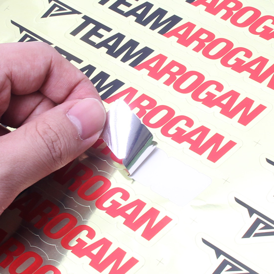 Print & Cut Sticker Metalize Gold / Kisscut Stiker | MAESTRO